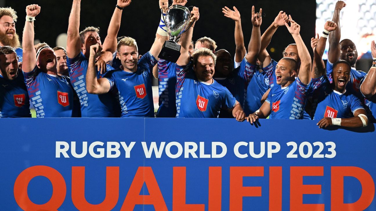 Namibia qualify for Rugby World Cup, will face All Blacks - ESPN