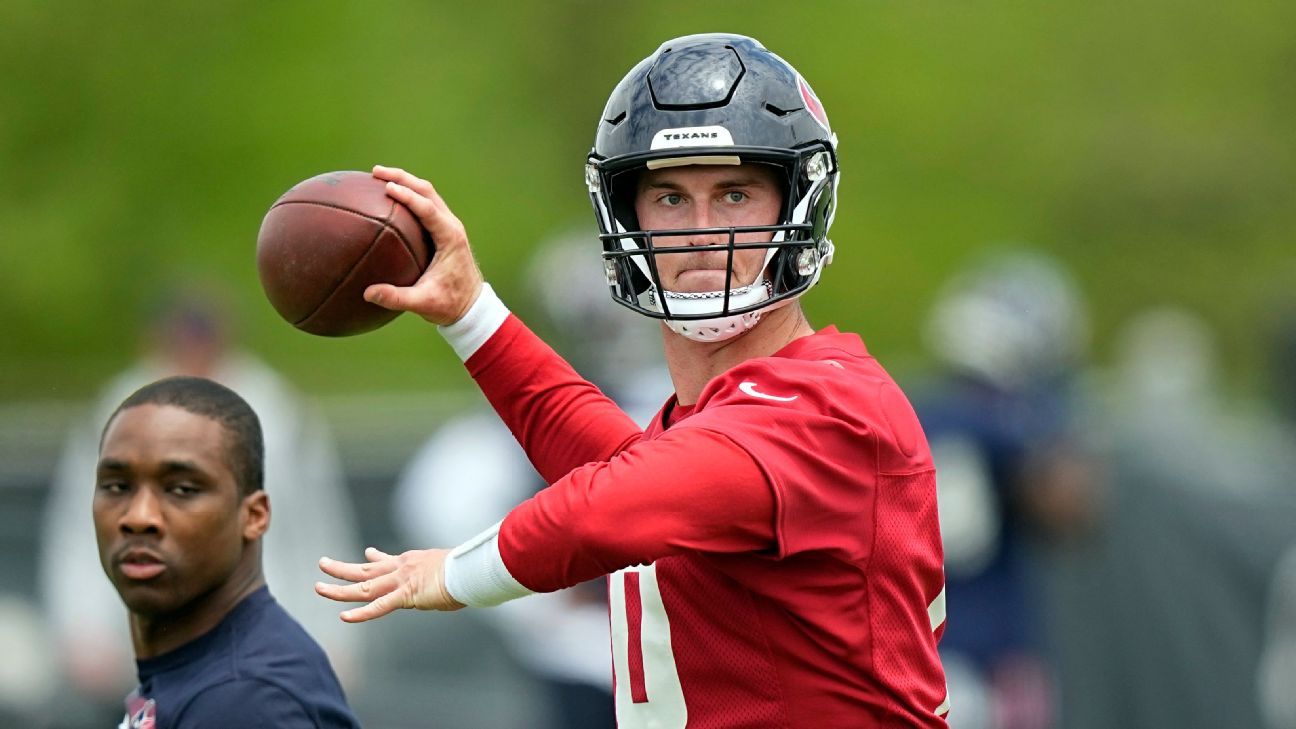 Houston Texans QB Davis Mills has a big opportunity, but is real ...