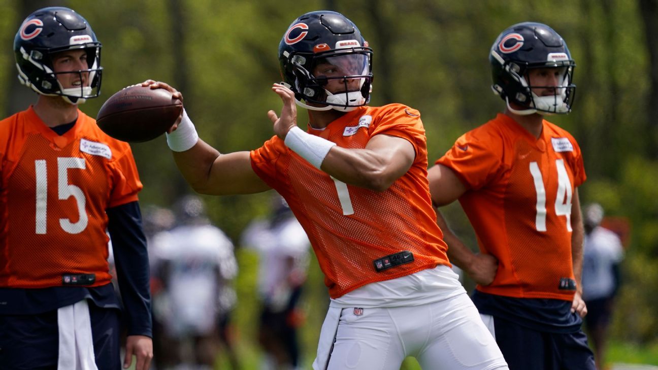 Chicago Bears training camp preview: How does Justin Fields improve in ...