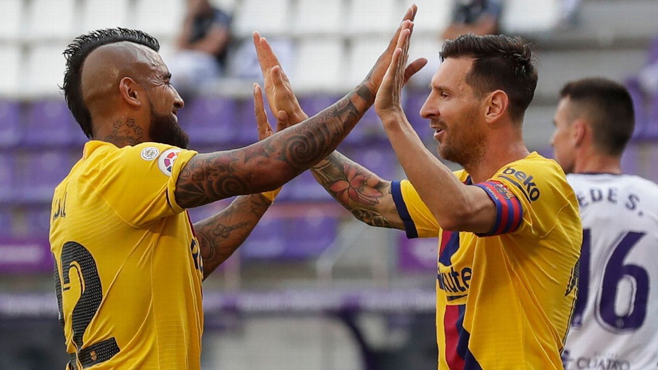 Arturo Vidal elogió a Lionel Messi: "Leo tiene una calidad difícil de ...