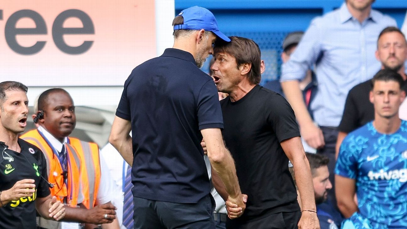 Antonio Conte y Thomas Tuchel vivieron un Chelsea vs Tottenham caliente ...