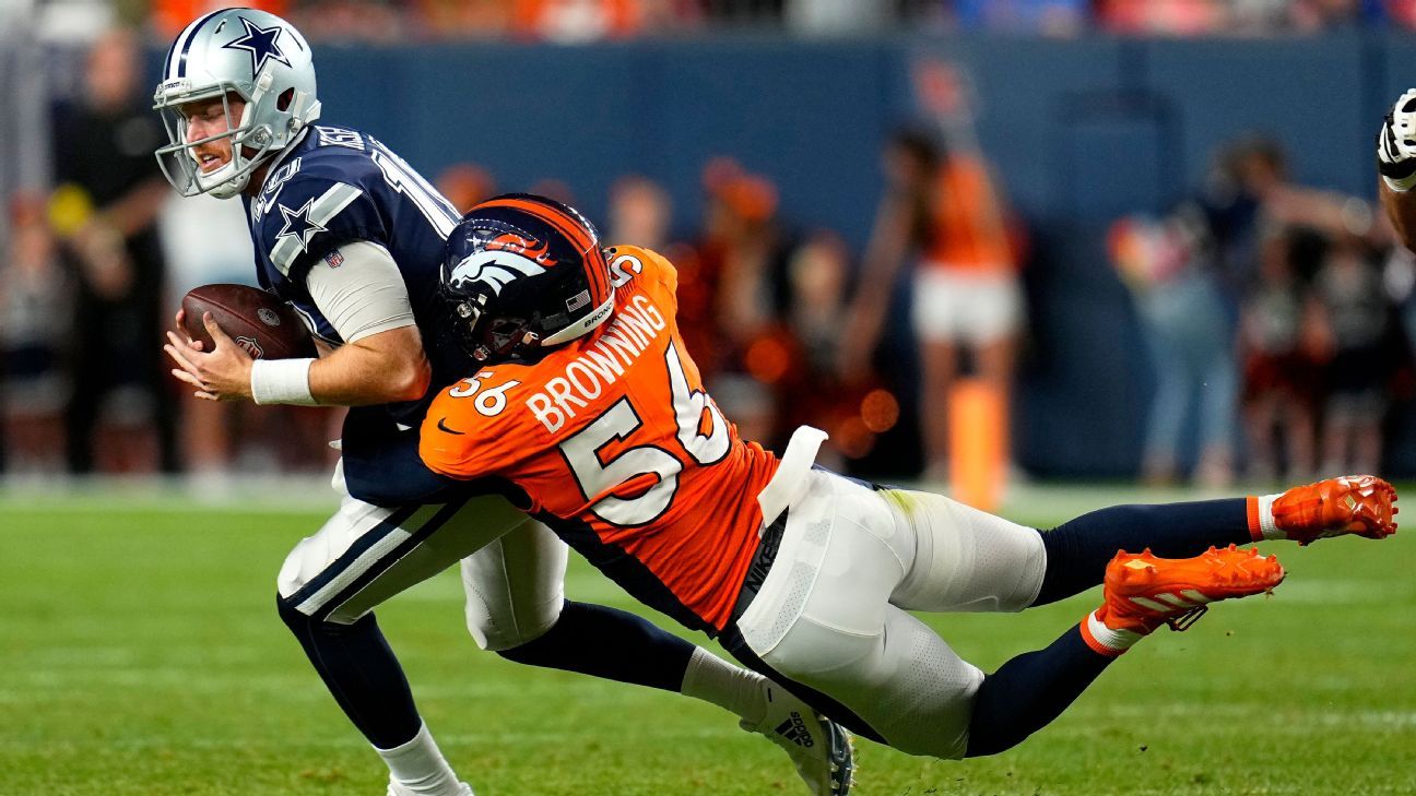 Denver Broncos changed Baron Browning's résumé and may have unleashed a ...