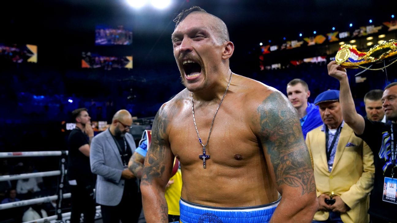 Undisputed boxing champions: Usyk, Inoue, more - ESPN