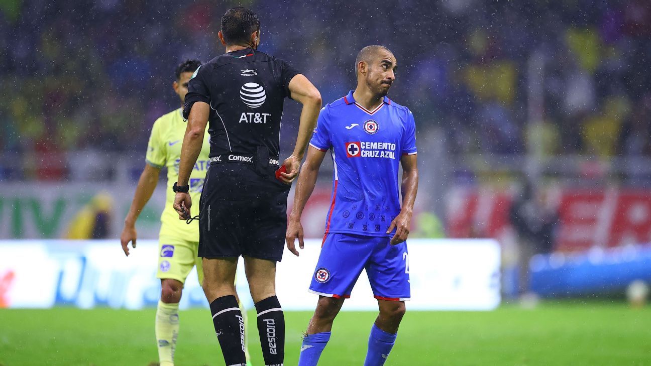 Cruz Azul: Rafael Baca suspendido dos partidos por expulsión en goleada ...