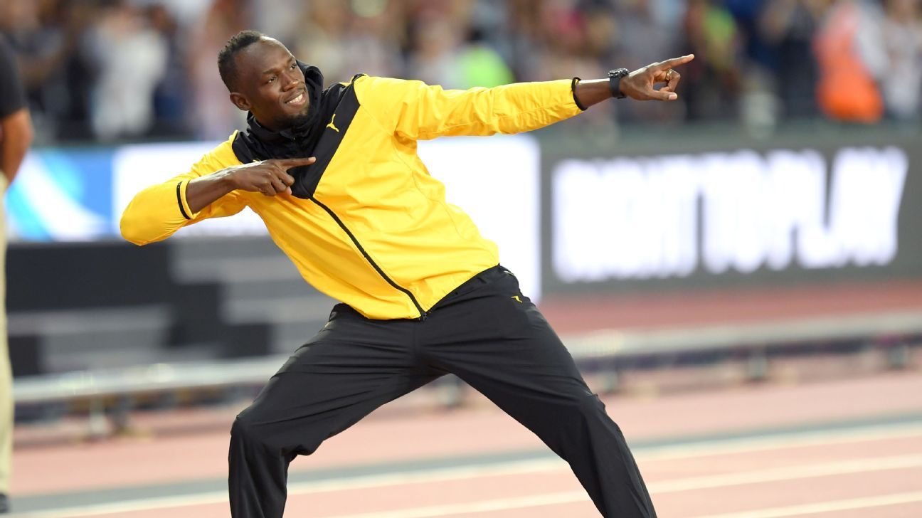 Usain Bolt moves to trademark logo of signature pose - ESPN