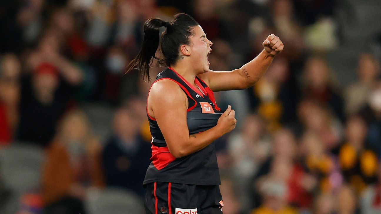 AFLW Round 1 Essendon win clash of newcomers against Hawthorn in AFLW ...