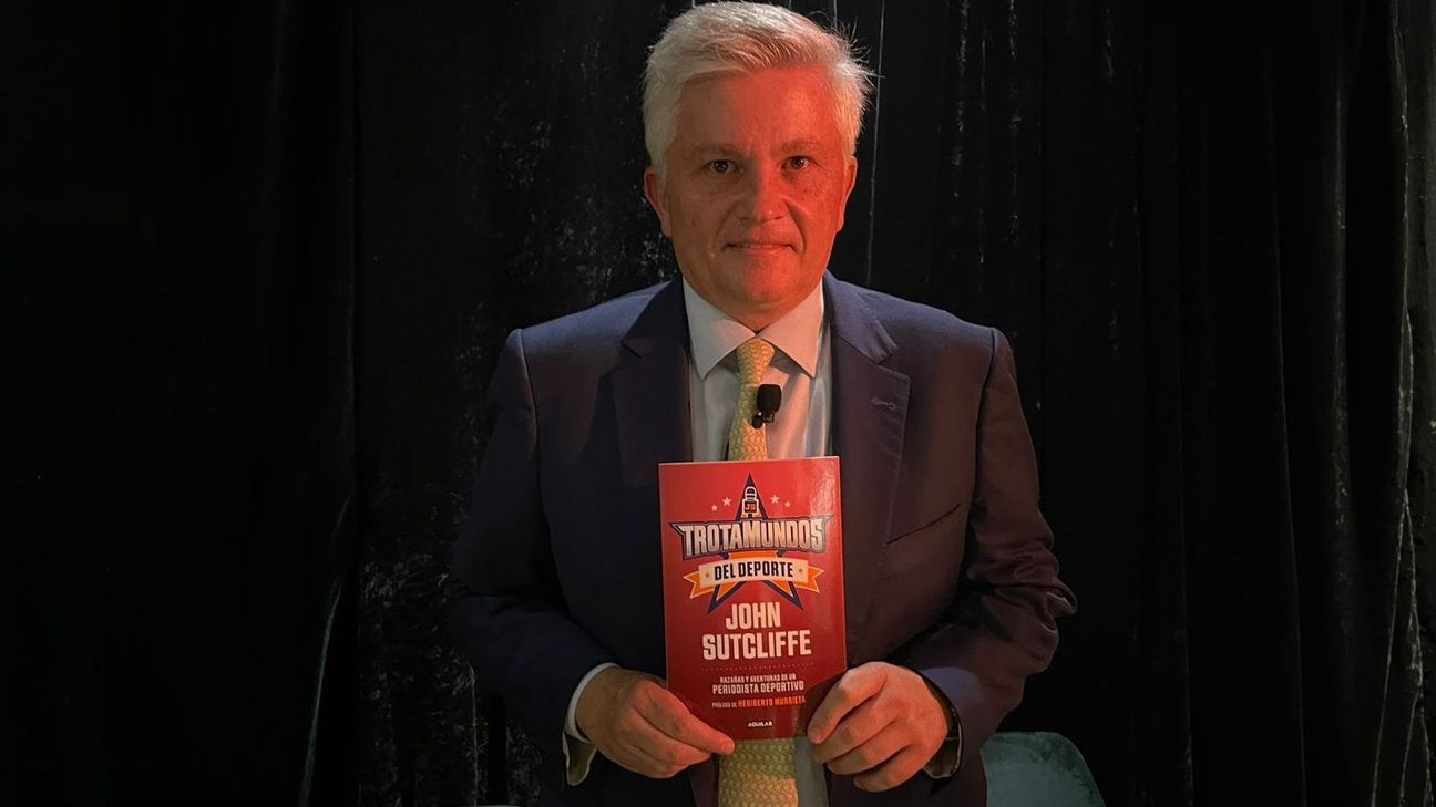 John Sutcliffe presenta libro "Trotamundos del deporte" - ESPN
