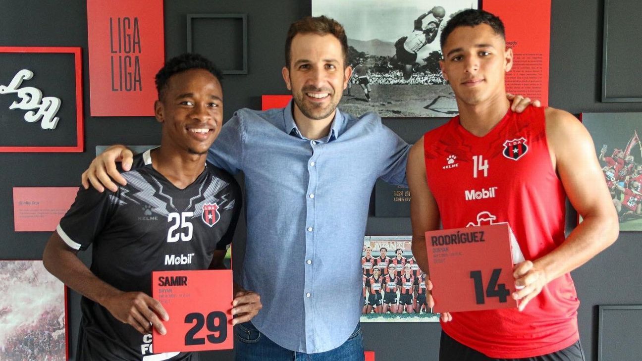 Alajuelense tuvo un especial detalle con Doryan Rodríguez y Bryan Félix ...