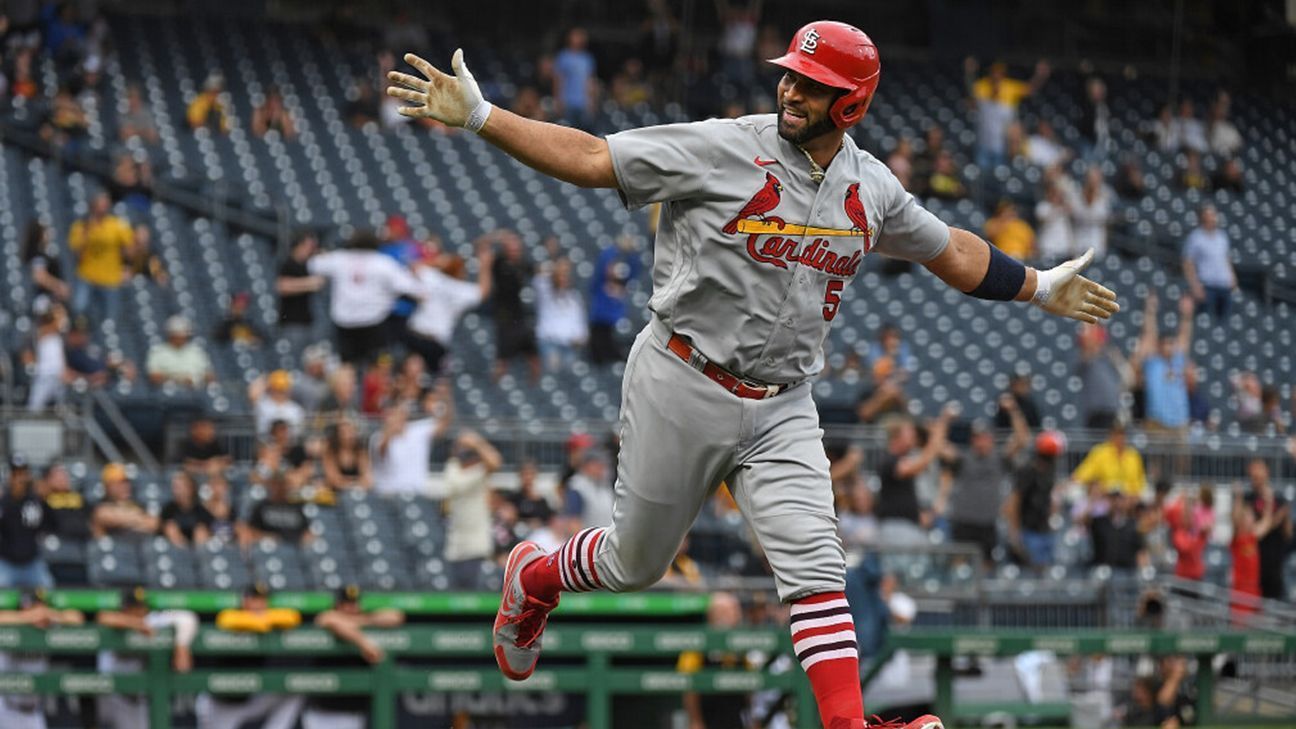 Albert Pujols supera a A-Rod al conectar cuadrangular 697 - ESPN