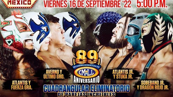 Función especial de lucha libre por el aniversario 89 de CMLL - ESPN