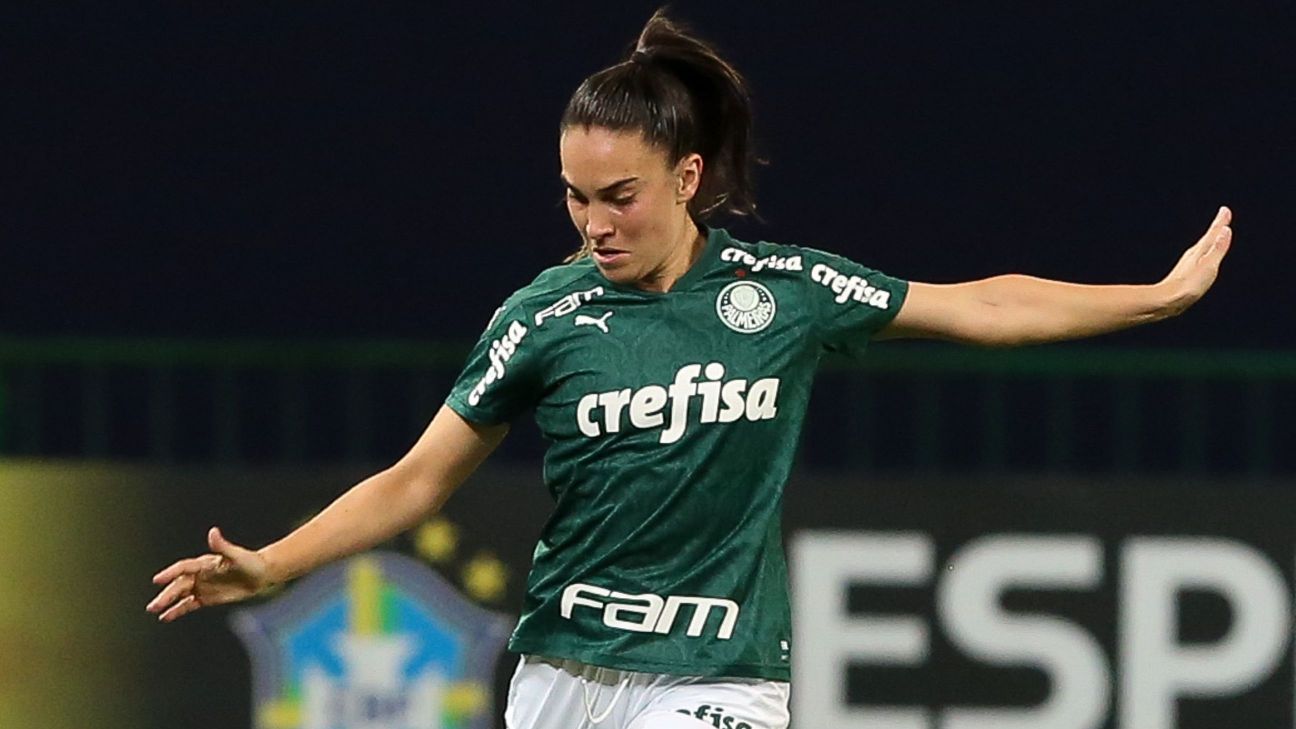 Agustina Barroso vive un duro momento en el Palmeiras - ESPN
