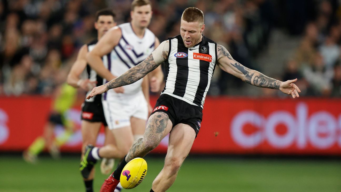 Jordan De Goey rejects Collingwood contract offer, per report - ESPN