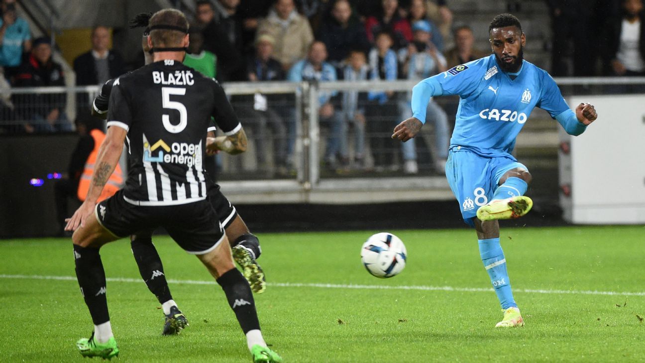 Gerson faz belo gol, Olympique de Marselha atropela o Angers e agora ...