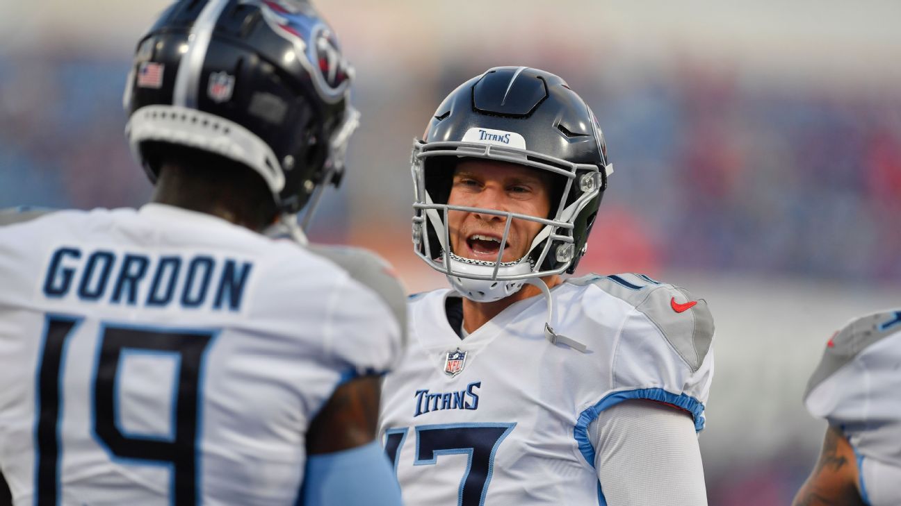 Titans believe they have enough despite loss of WR Treylon Burks - ESPN ...