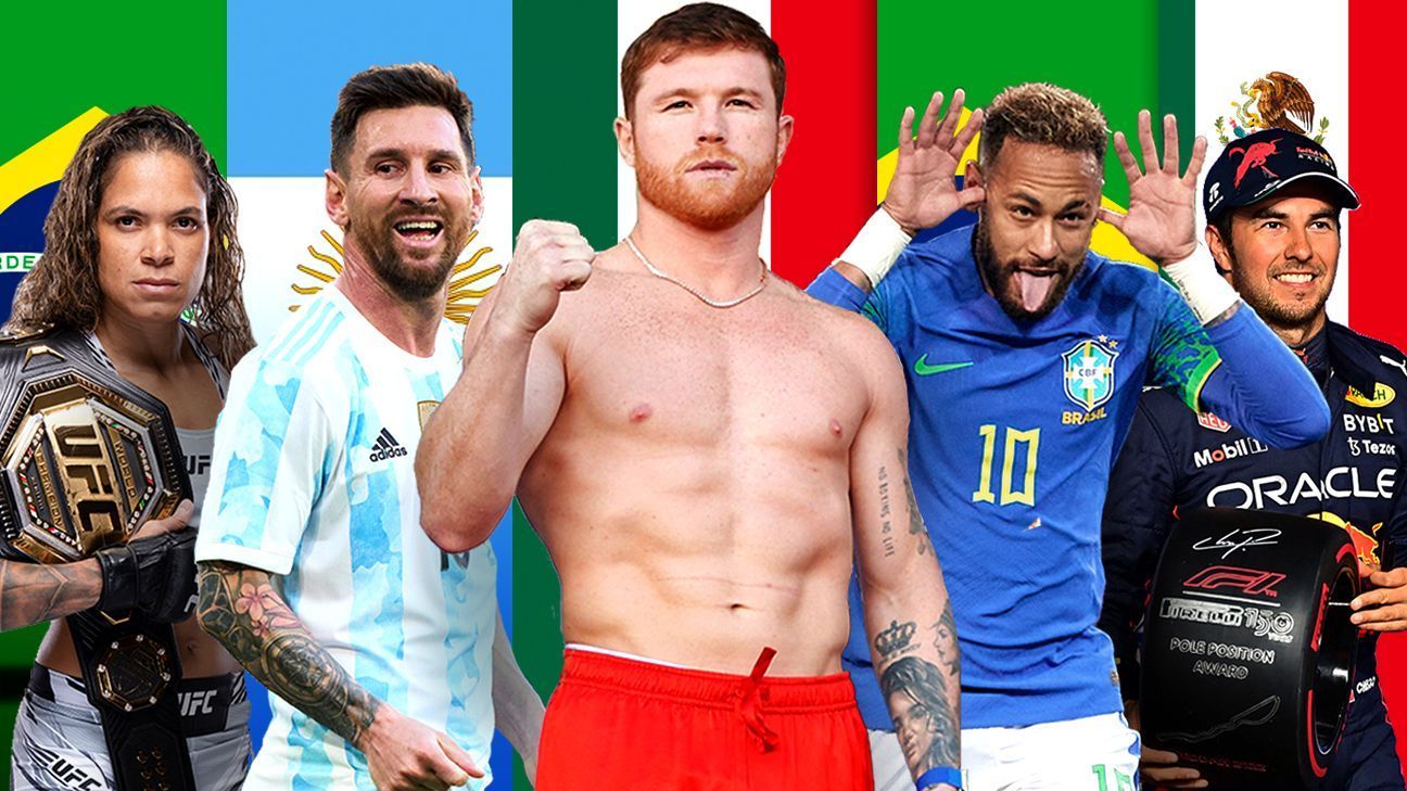¿Quién es el Rostro Latino del Deporte? Ranking de los atletas latinos ...