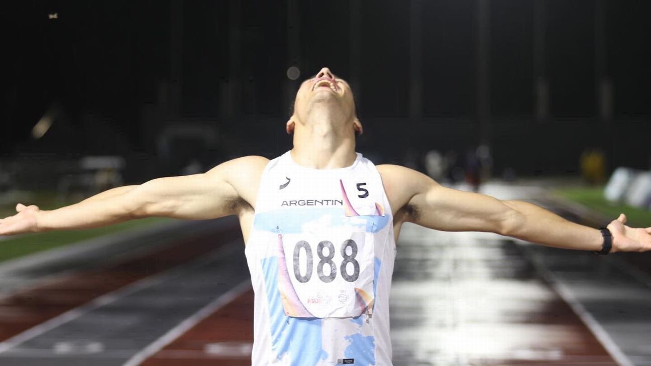 Franco Florio obtuvo el Oro en los Juegos Suramericanos 2022 - ESPN
