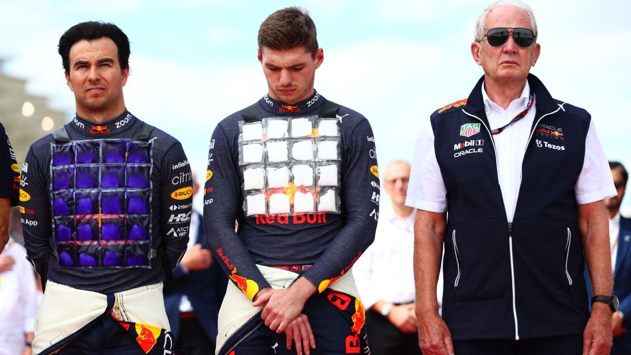 Checo Pérez y Max Verstappen dedican campeonato de Red Bull a Dietrich ...