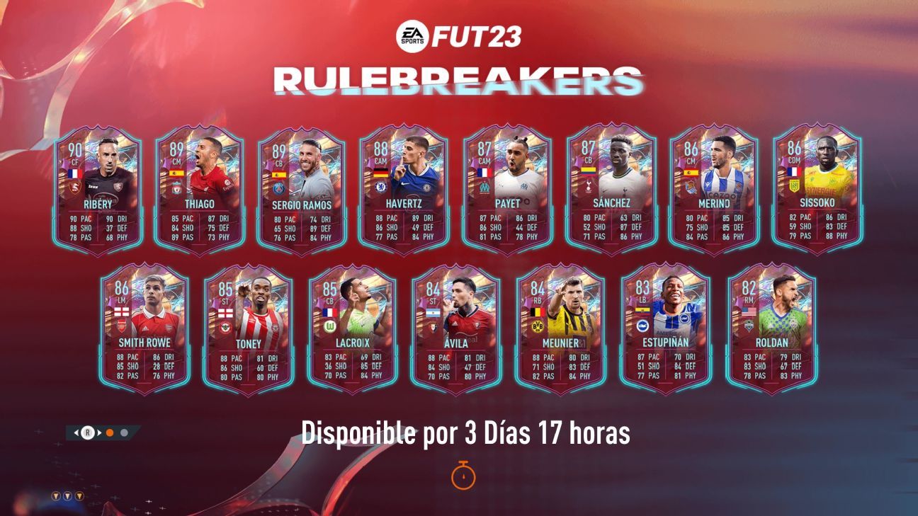 ¡Llegó el Equipo Rompe Reglas #2 a FIFA 23! - ESPN