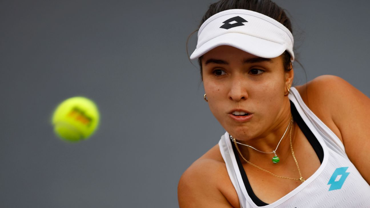 Wta Triunfo De Calidad De Camila Osorio Espn