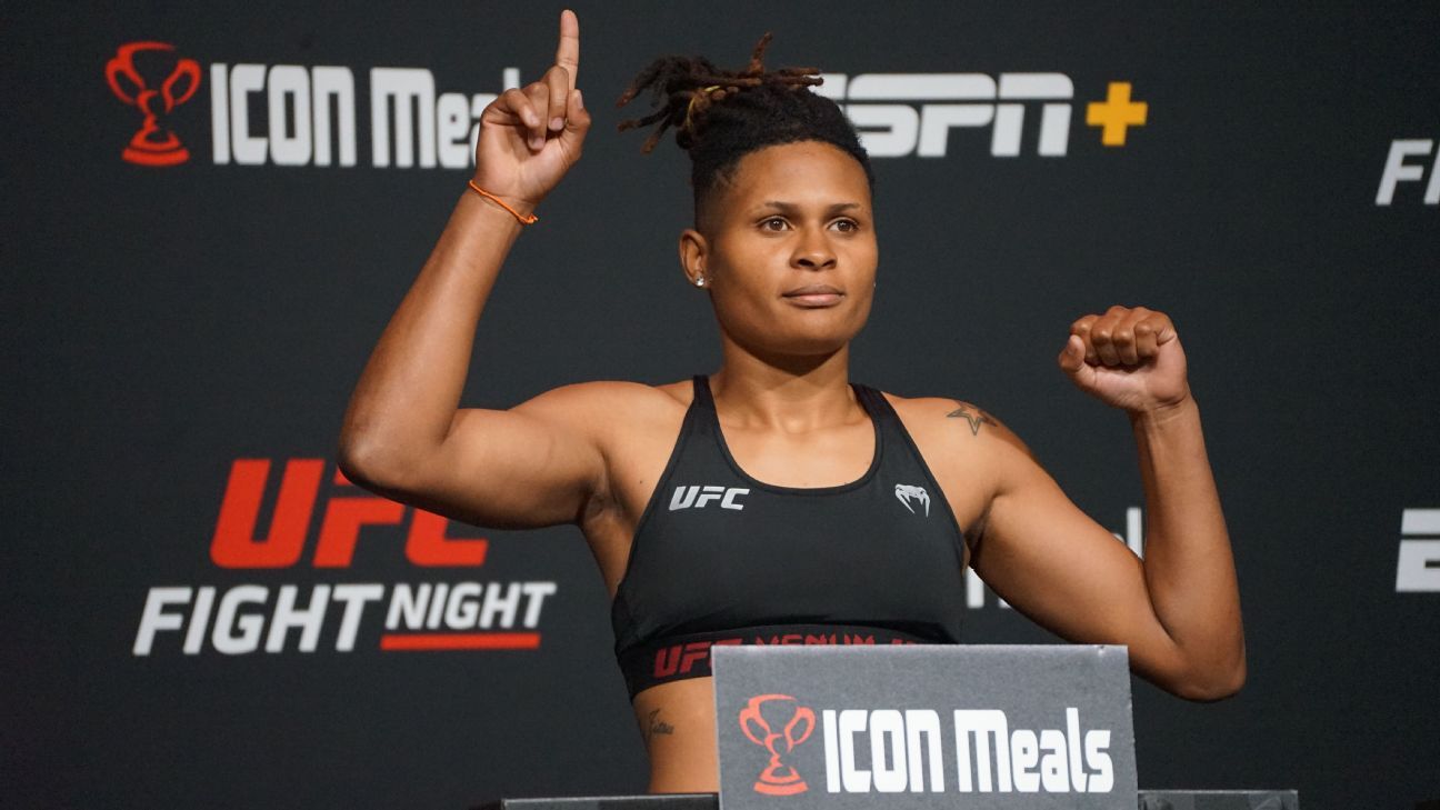 Tamires Vidal perde para rival mexicana na abertura do UFC Vegas 79 - ESPN