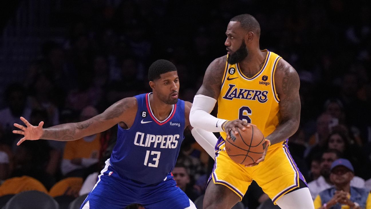 LeBron James and Paul George - The fascinating, intertwined paths of ...