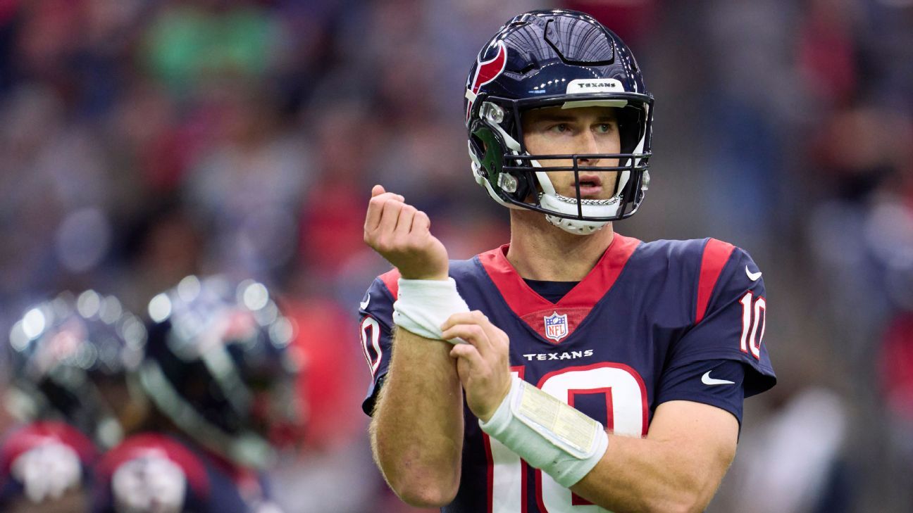 Houston Texans hacen cambio de quarterback; reemplazan a Davis Mills ...