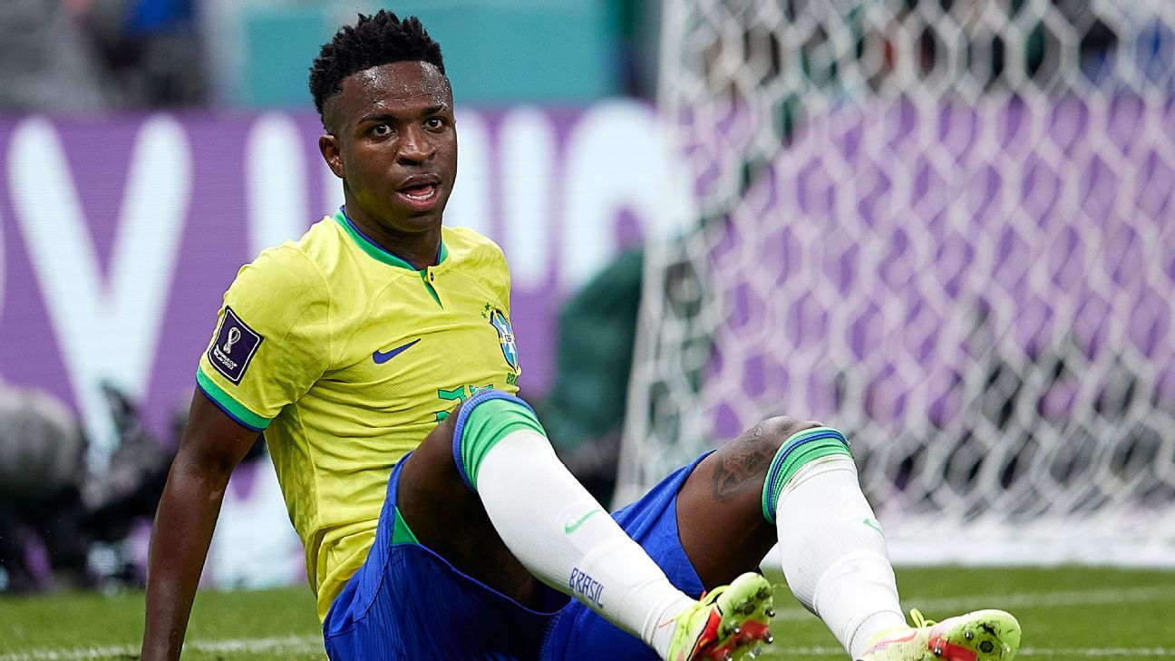 Vini Jr comemora estreia em Copas com a seleção brasileira: 'Esperei 22 ...