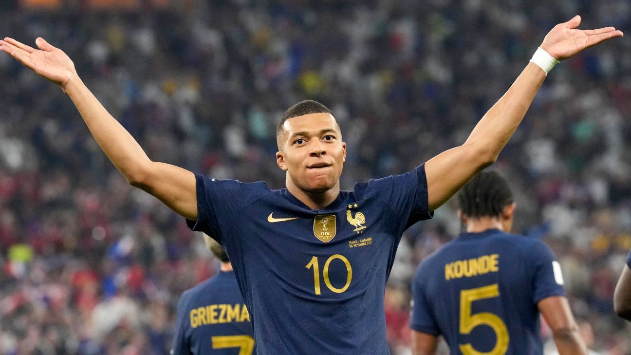 Kylian Mbappé marcó doblete y superó un registro de James Rodríguez en ...