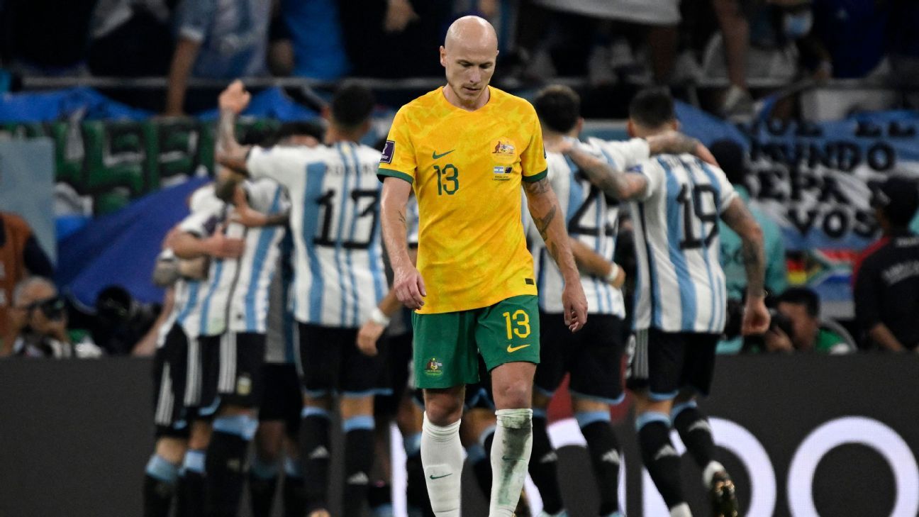Dream over: Footballing gods, and Lionel Messi, send valiant Australia ...