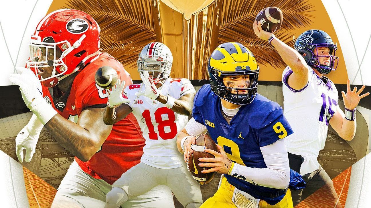 College Football Playoff: Georgia, Michigan, TCU y Ohio State buscarán ...