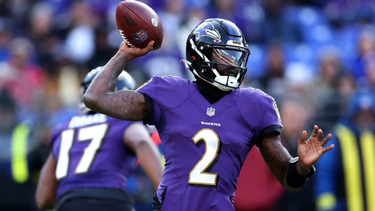Week 14 Field Pass: Replacing Lamar Jackson, key backfield notes and ...