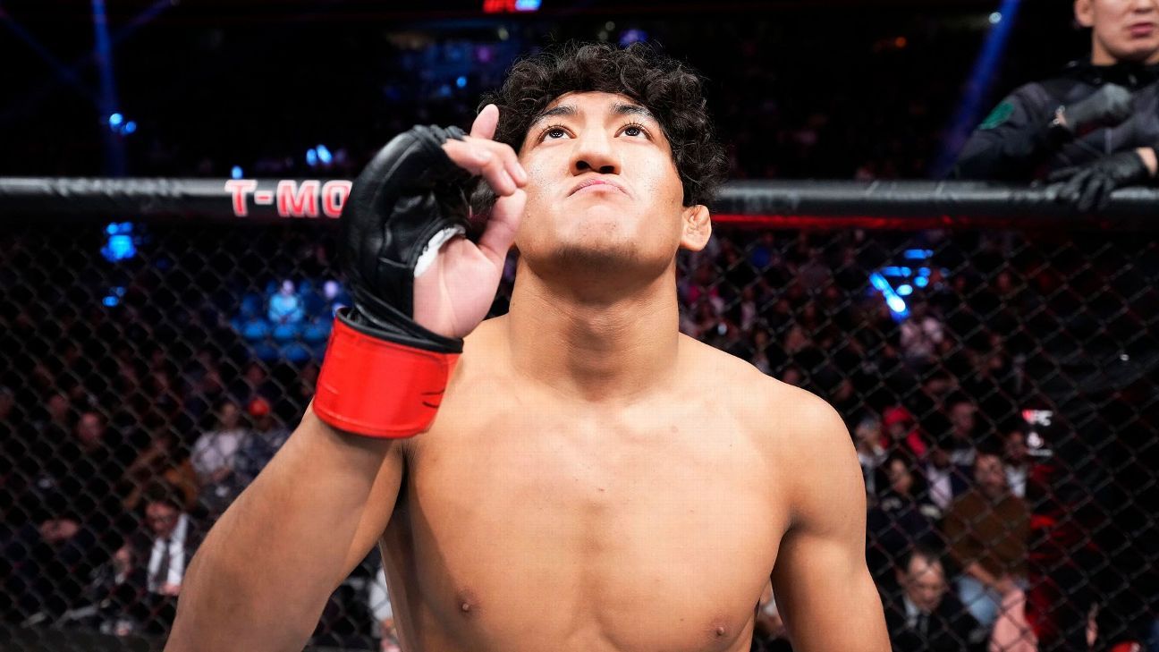 Raul Rosas Jr., mais jovem da história do UFC, estreia com estilo e ...