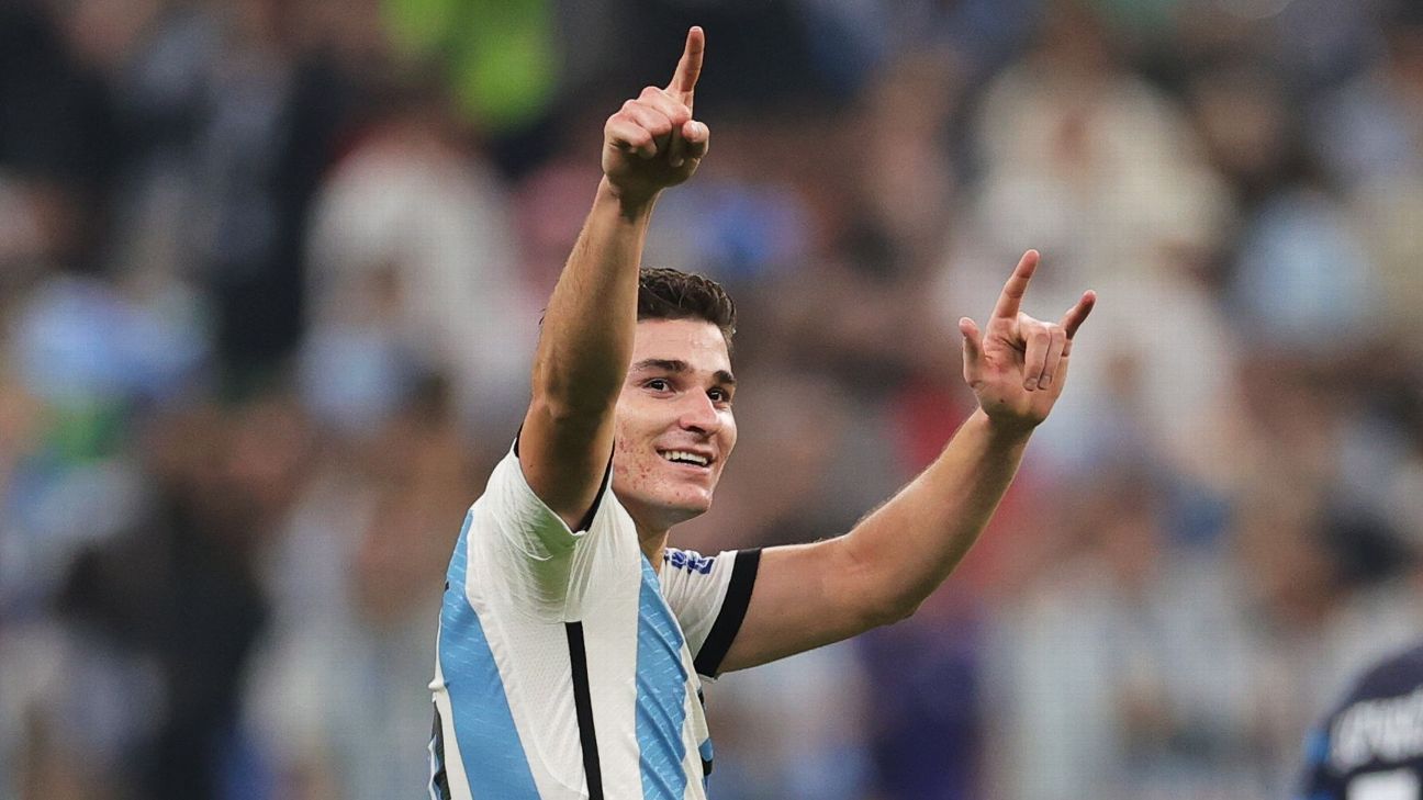 Julián Álvarez: la figura que mostró su mejor versión en un partido ...