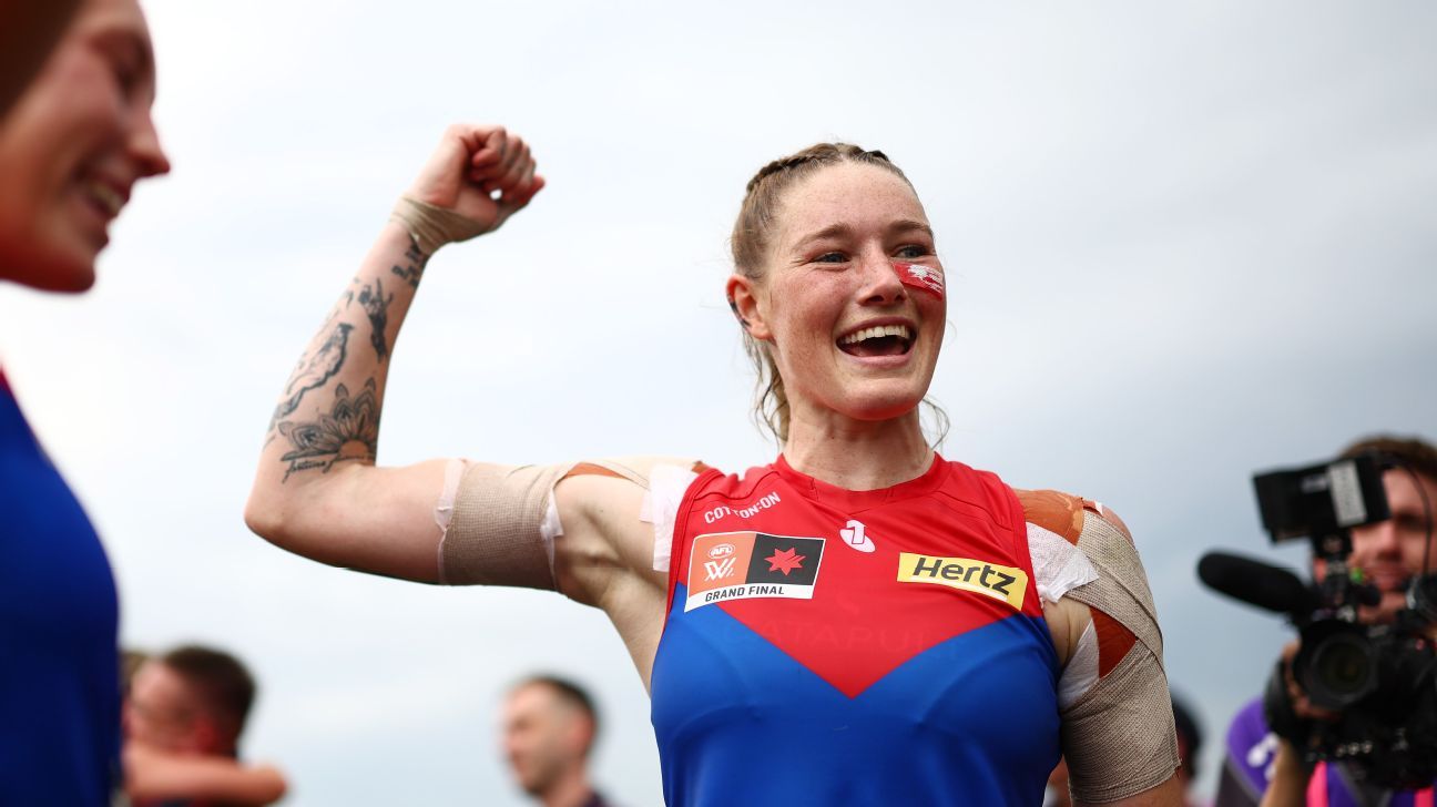AFLW How Tayla Harris used 'Demon spirit' to secure elusive Grand Final ...