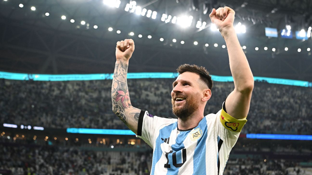 Messi, con el corazón del fútbol argentino en la mano y por la ...
