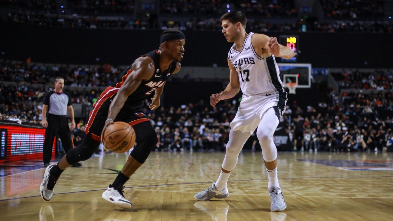 Jimmy Butler y sus socios le dan el triunfo a Miami en México, pese al ...
