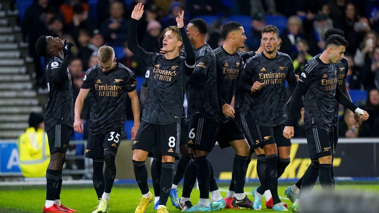 Arsenal Vence O Brighton E Dispara No Topo Da Premier League Com Gol