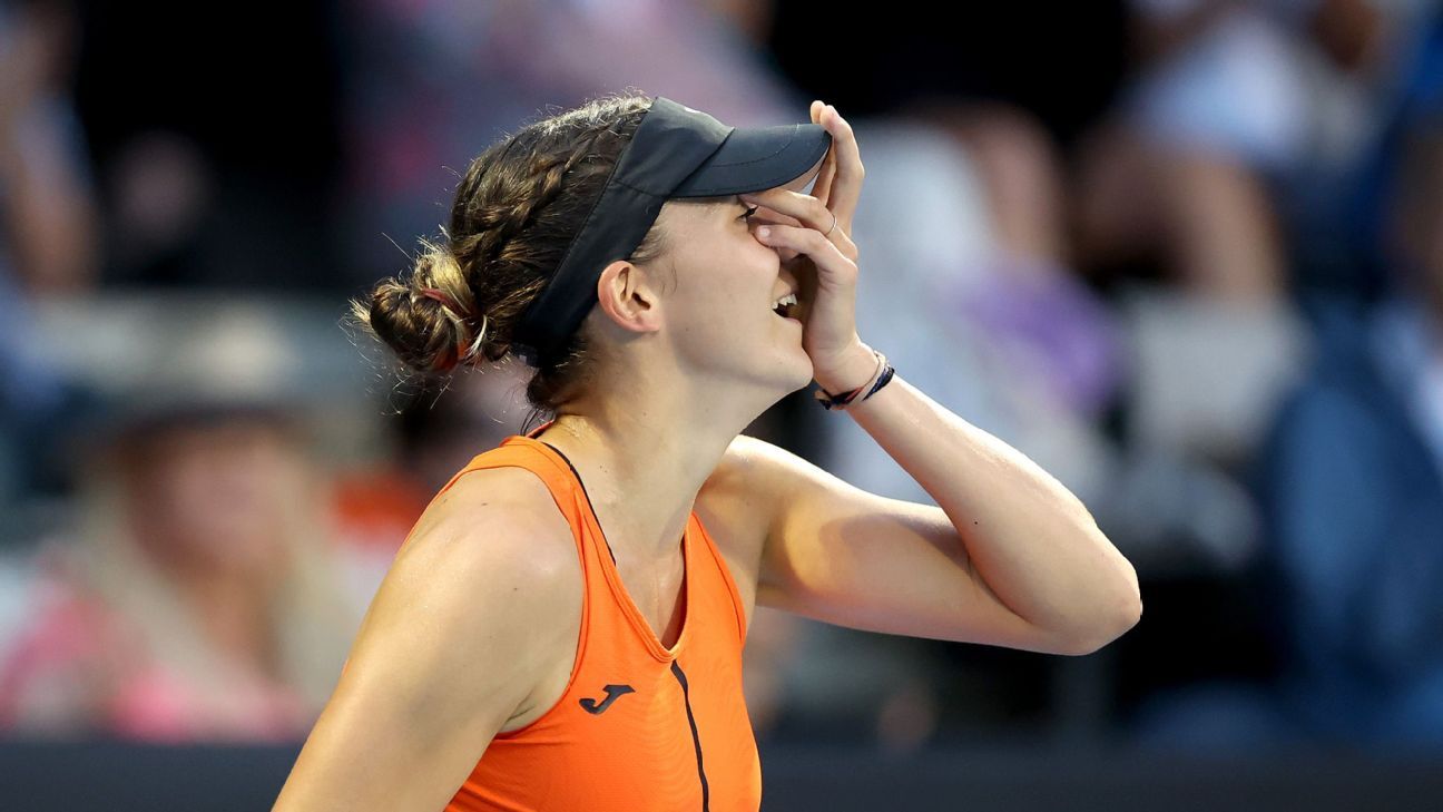 Rebeka Masarova es el nombre de la semana WTA - ESPN