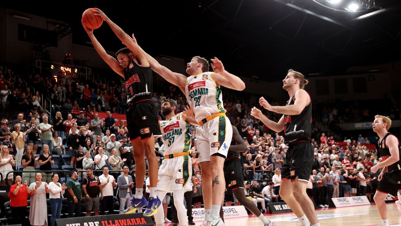 NBL Round 15 JackJumpers overcome Hawks in NBL - ESPN