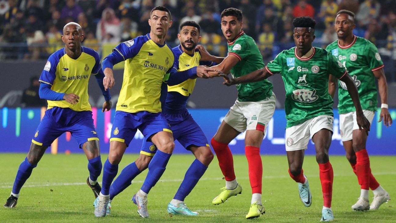 Cristiano Ronaldo passa em branco na estreia, mas Al-Nassr vence com ...