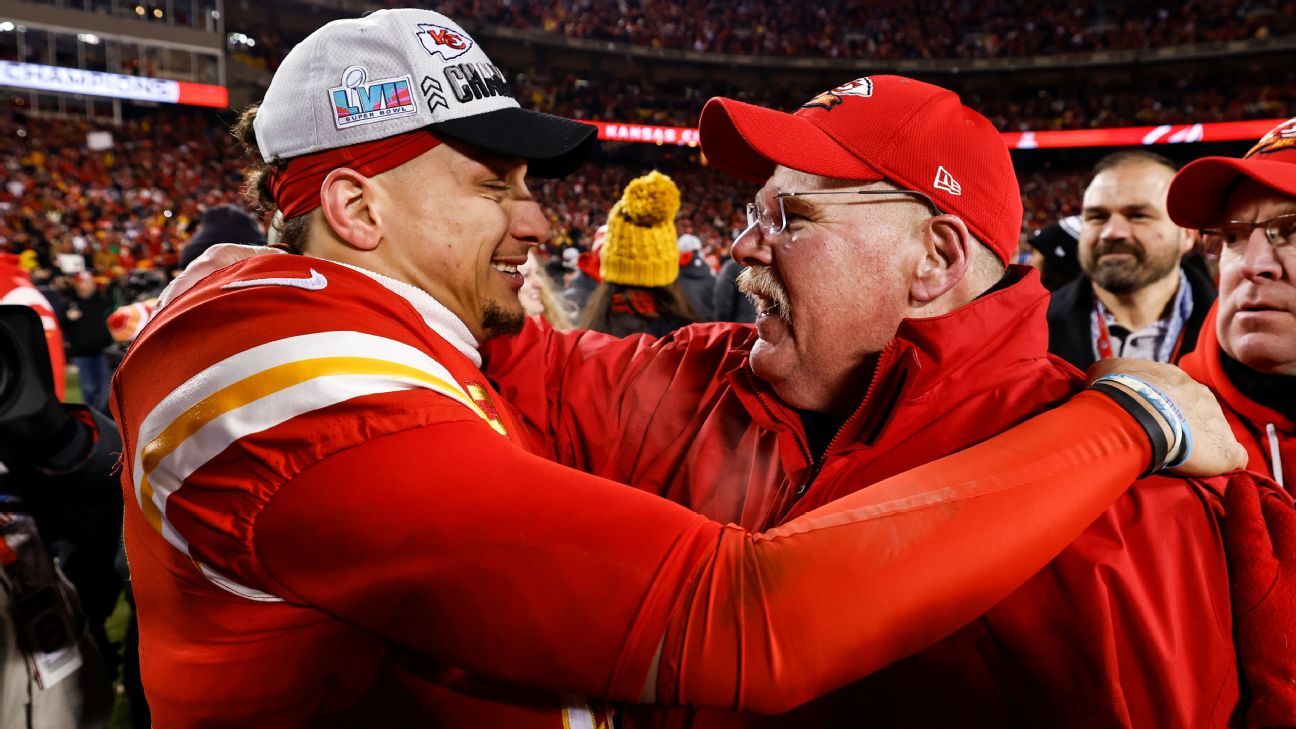 Andy Reid pide premio de Jugador Más Valioso para Patrick Mahomes - ESPN