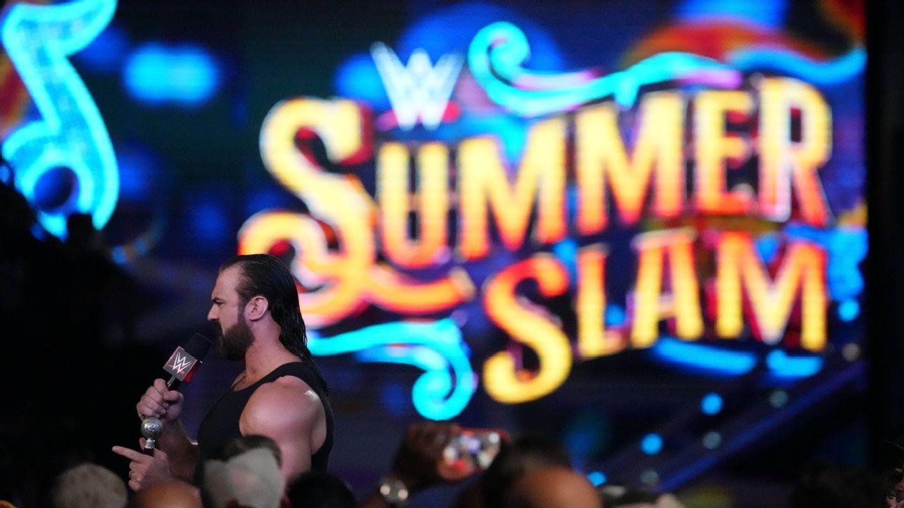 WWE SummerSlam headed to Detroit's Ford Field on Aug. 5 - ESPN