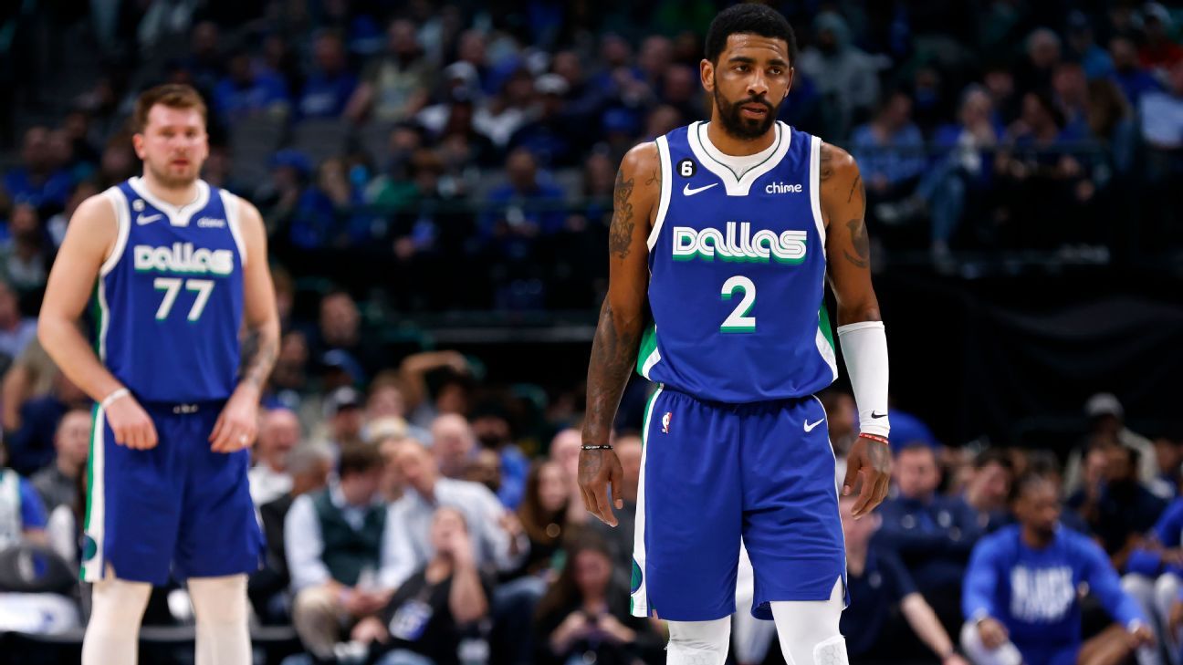 Luka Doncic y Kyrie Irving, un dúo que aún no se complementa - ESPN