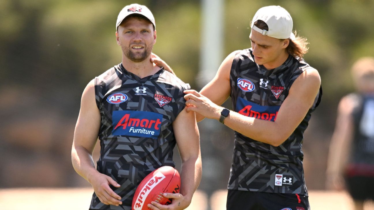 AFL Essendon Bombers star Jake Stringer suffers hamstring pre-season ...