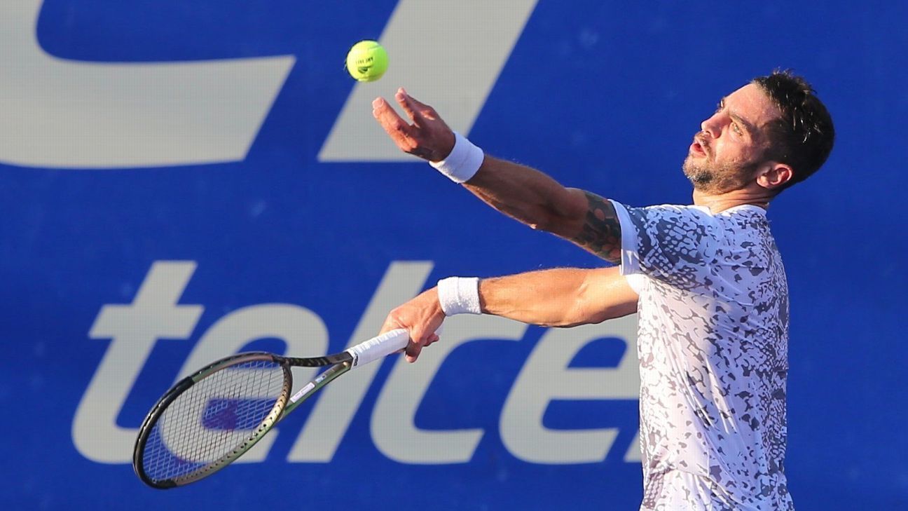 Andreozzi, cerca de la heroica ante Ruud en Acapulco - ESPN