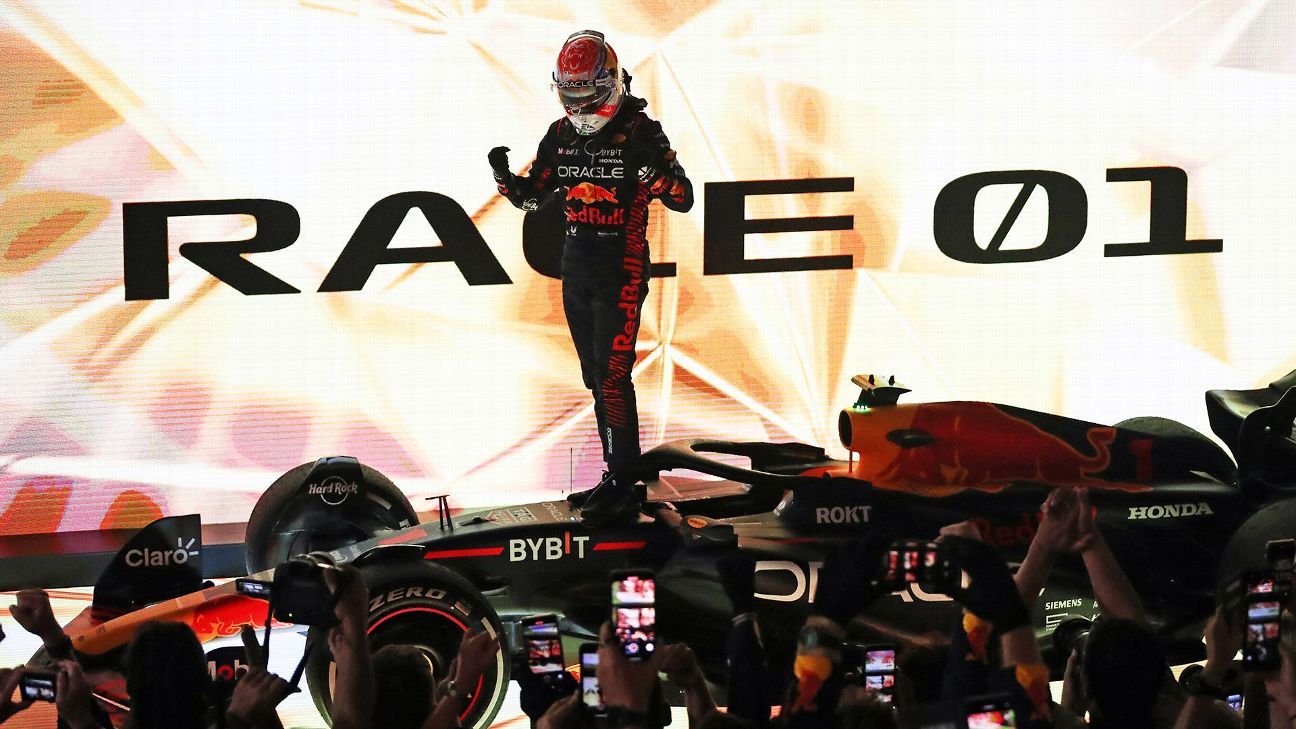 Fórmula 1: Max Verstappen aplastó en el GP de Bahrein, seguido por ...