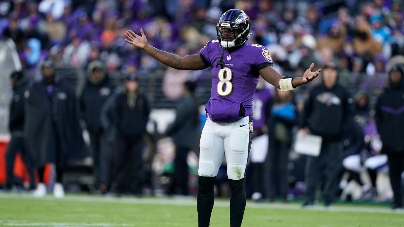 Ravens creen que negociación con Lamar Jackson llegará al límite - ESPN
