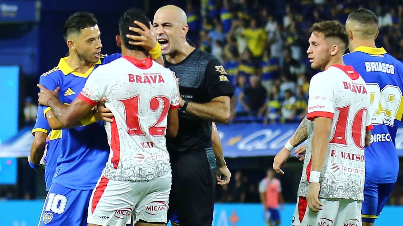 Baliño Explicó El Penal Que No Le Cobró A Boca Espn