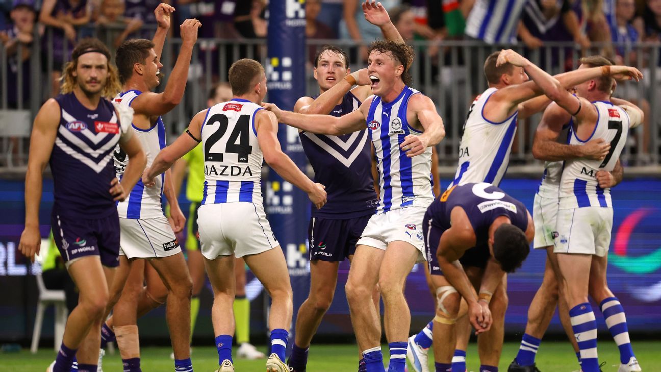 AFL says umpires correct with Perth final siren call - ESPN