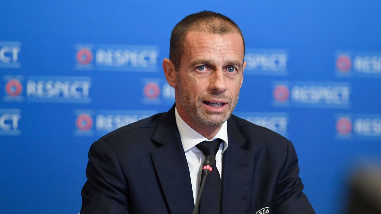 Alexander Ceferin, presidente de la UEFA, 'amenaza' al Barça - ESPN